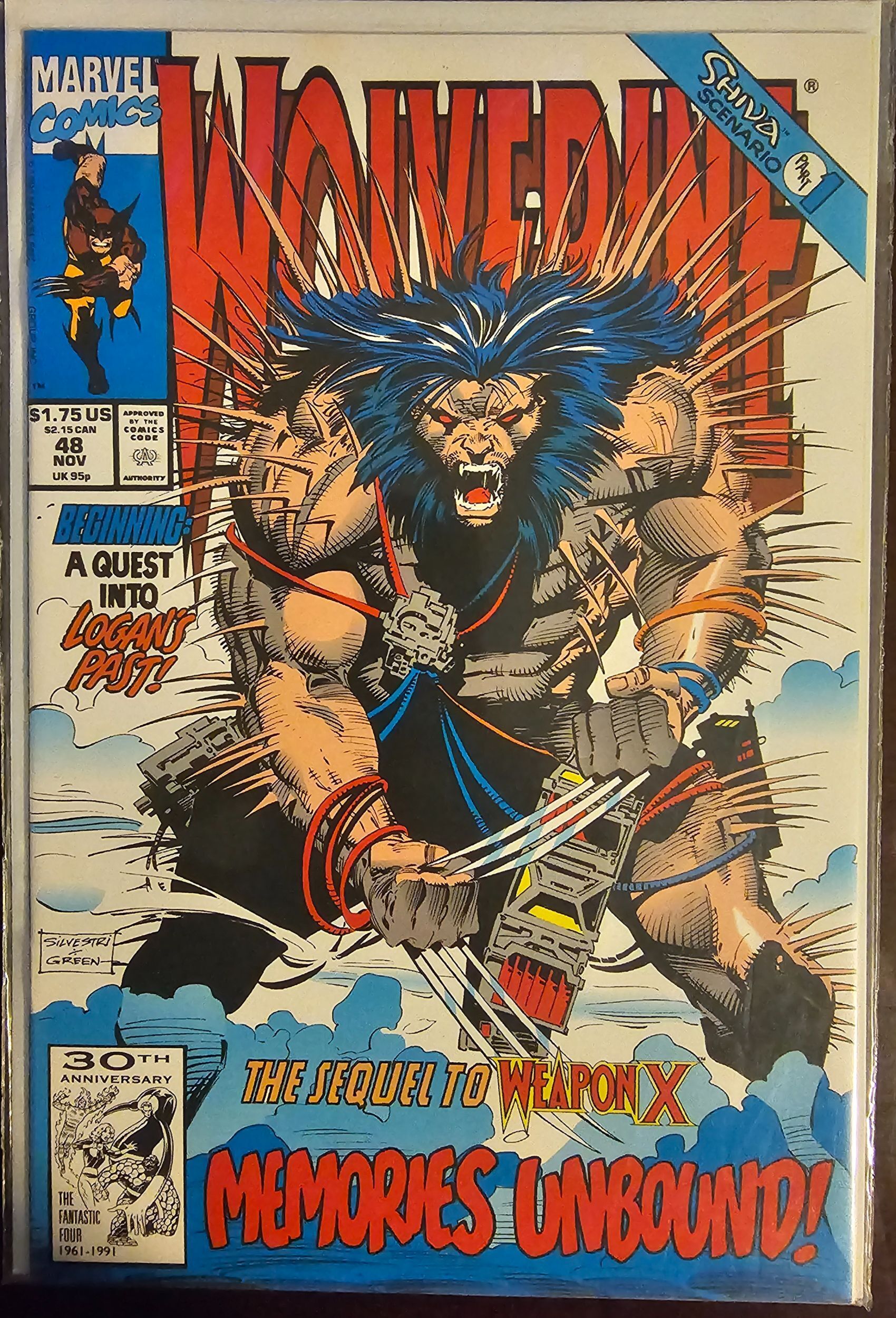 Wolverine #48 (1991) | Comic Books - Copper Age, Marvel, Wolverine ...