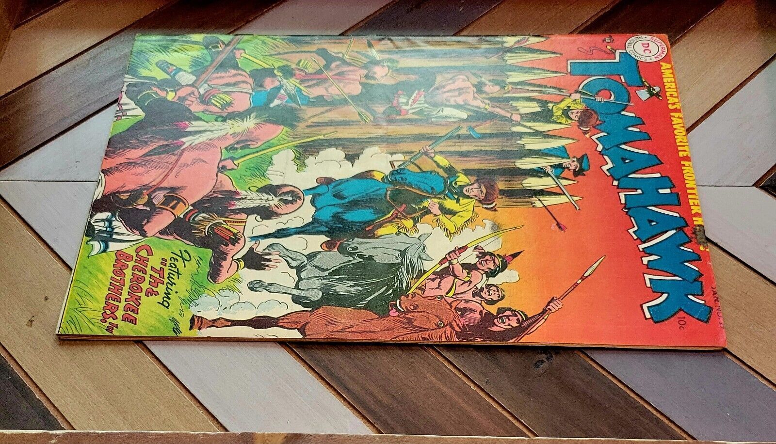 TOMAHAWK #29 VG/FN (DC 1955) "Cherokee Bros" Frank Frazetta & Fred Ray ...