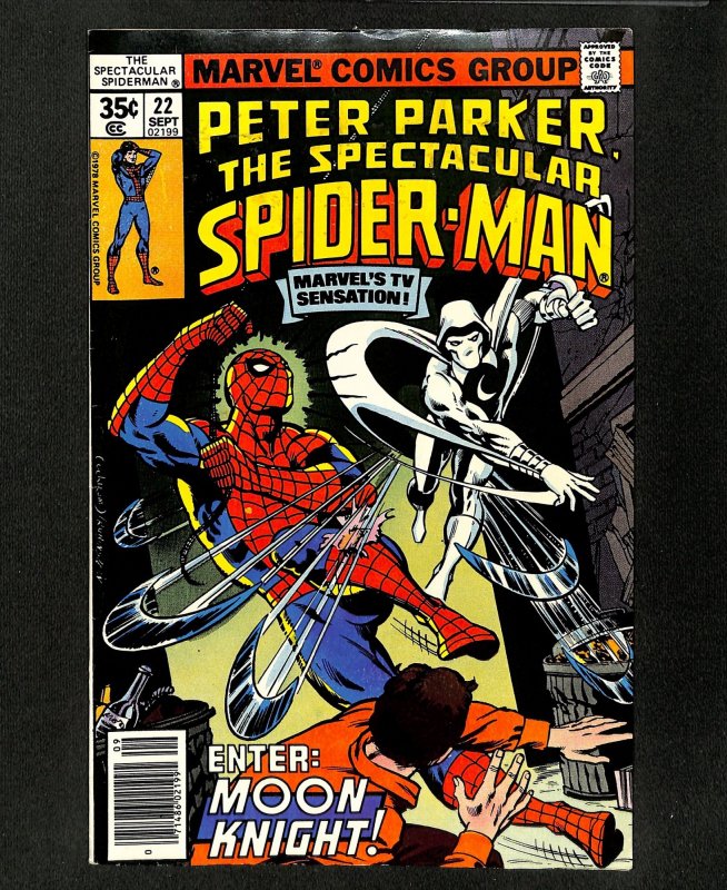 Spectacular Spider-Man #22 Moon Knight! Cyclone, White Tiger! | Full ...