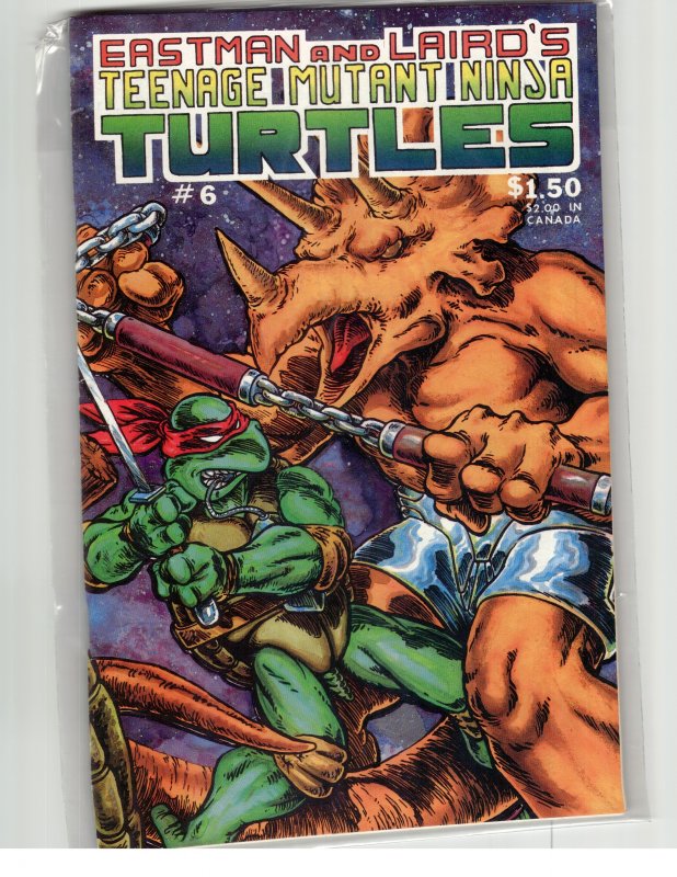 Teenage Mutant Ninja Turtles #6 (1986) | Comic Books - Copper Age ...