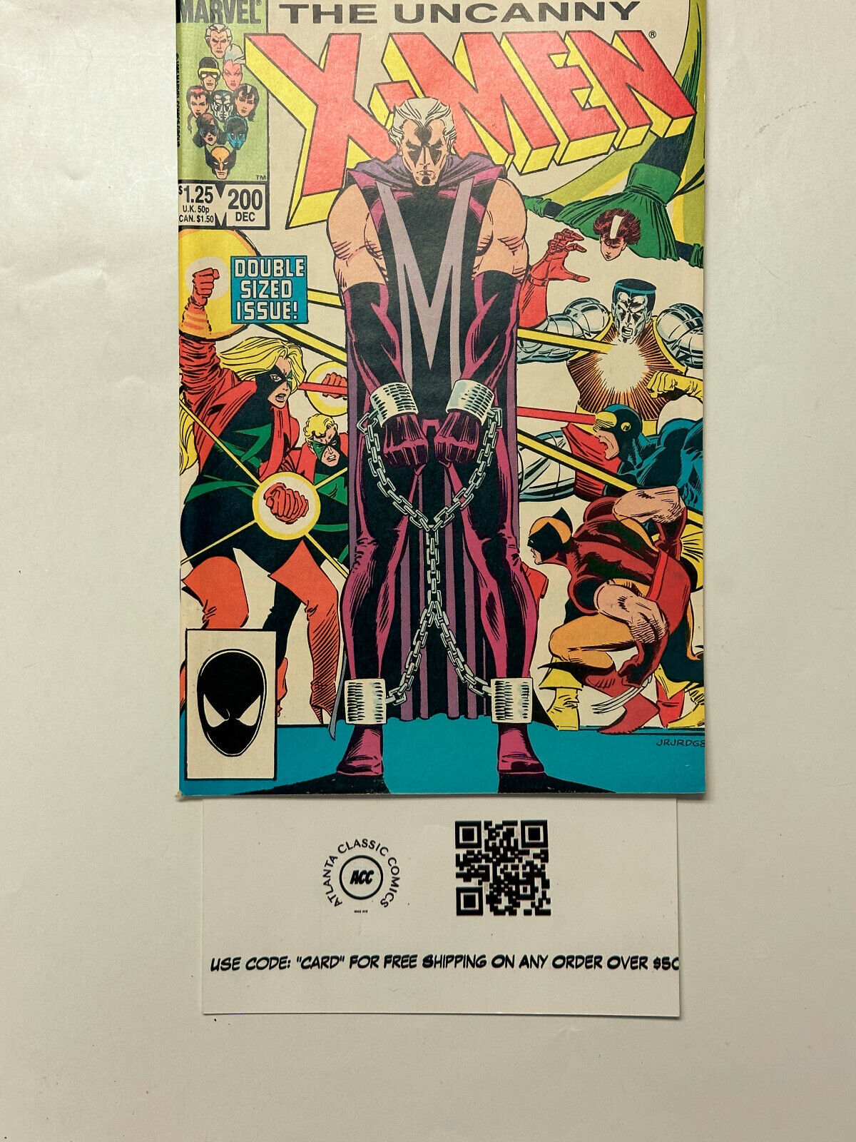 Uncanny X-Men #200 NM Marvel Comic Book Colossus Rogue Wolverine 12 HH4 ...