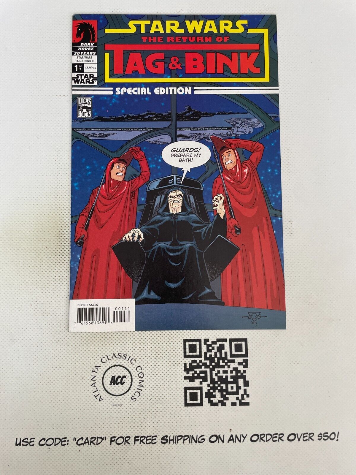 Star Wars Return Tag & Bink Complete Dark Horse Comics Series # 1 2 NM ...