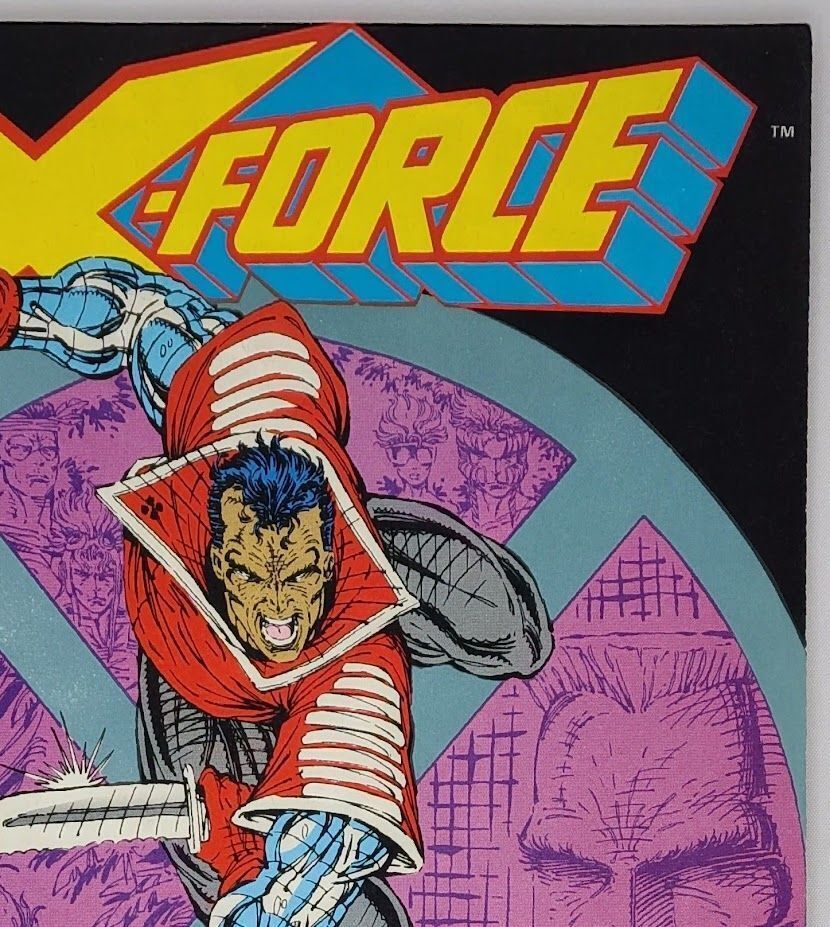 X-Force #2 Marvel 1991 FN 1st Appearance Weapon X Garrison Kane 2nd ...