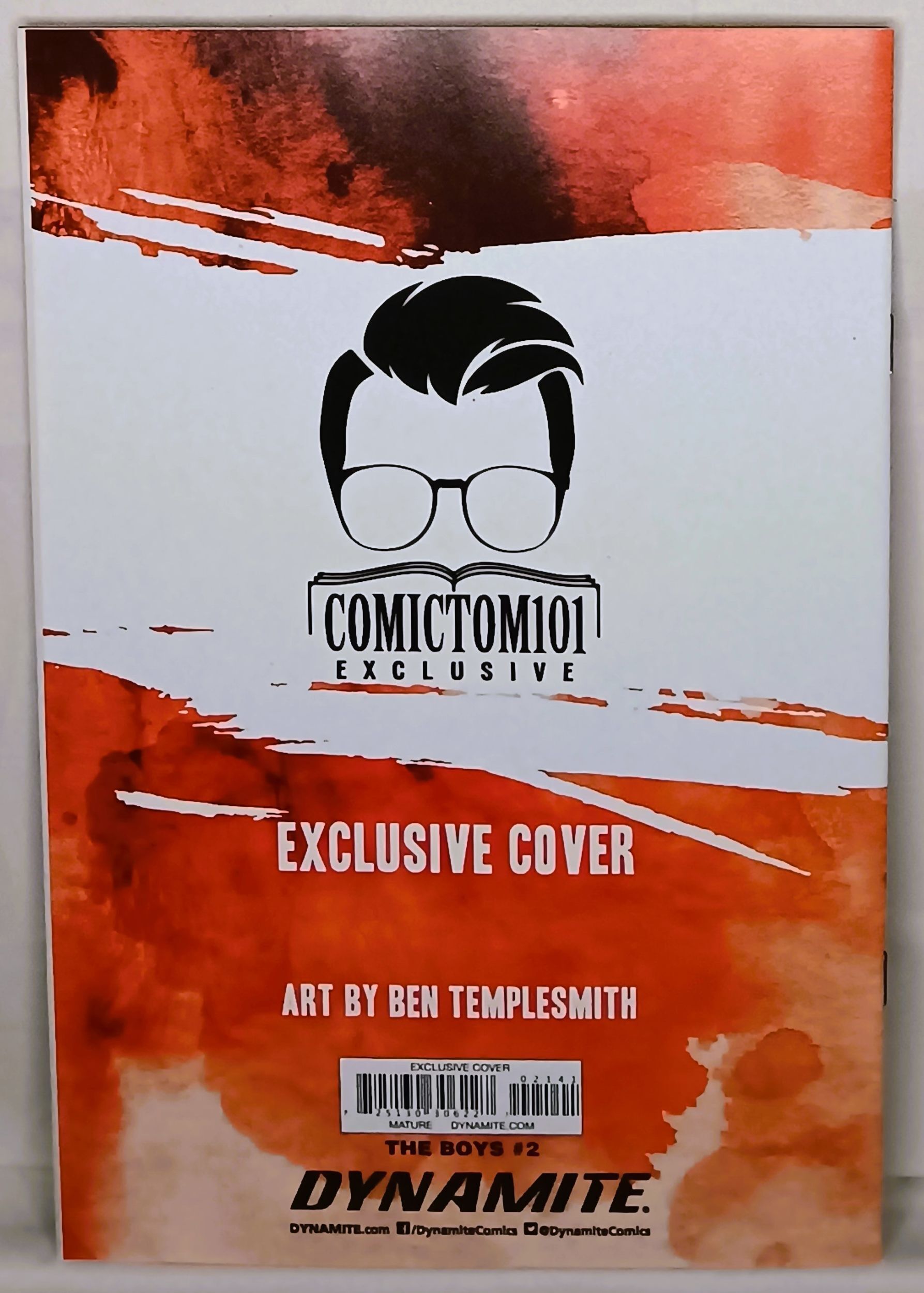 The BOYS #2 ComicTom101 Ben Templesmith Trade Dress Variant Exclusive ...