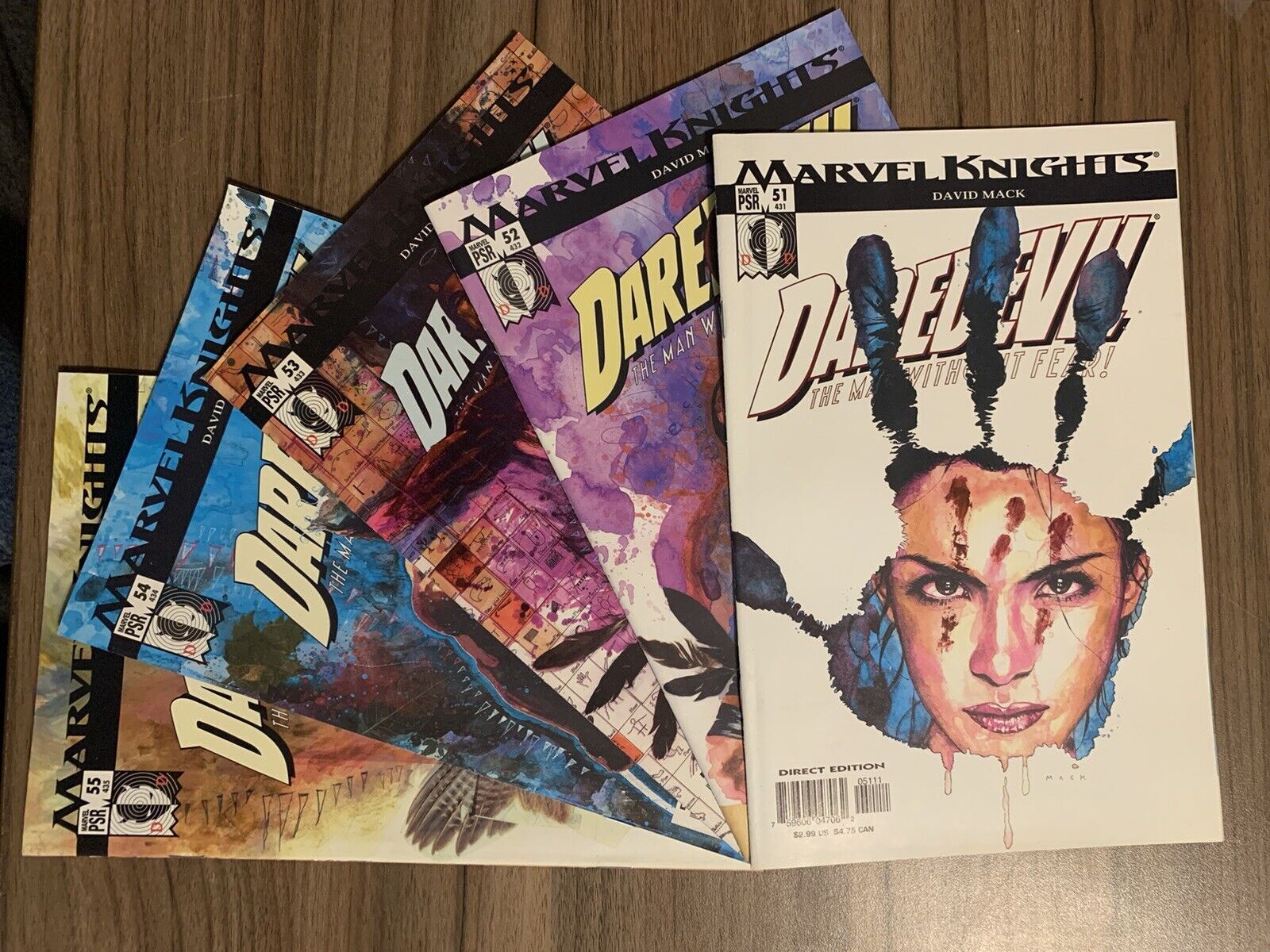 NM Daredevil 51-55 SET "Origin of Echo" Storyline Mack Disney+ MCU ...