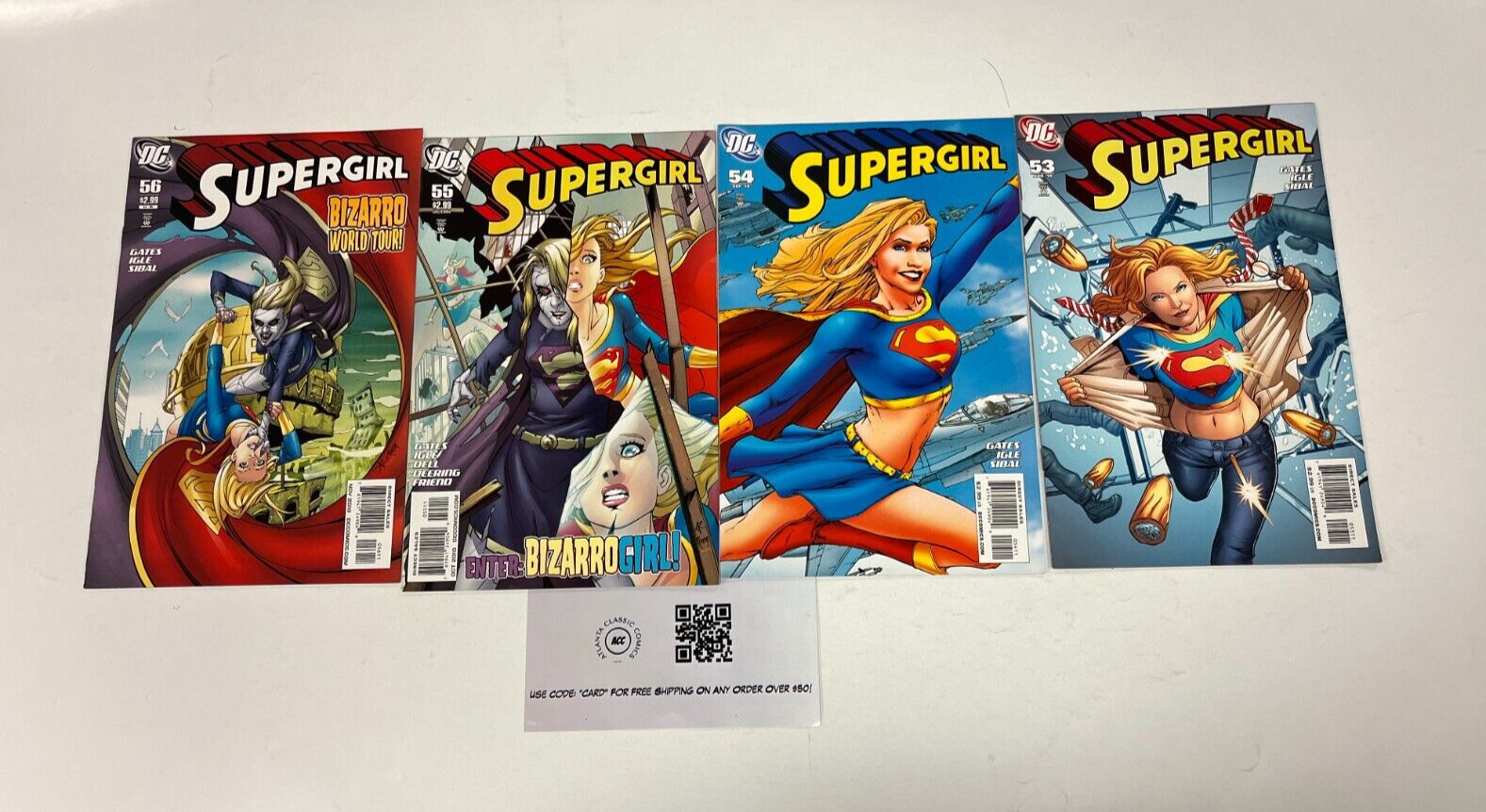 4 Supergirl DC Comics Books #53 54 55 56 Gates 61 JW16 | Comic Books ...