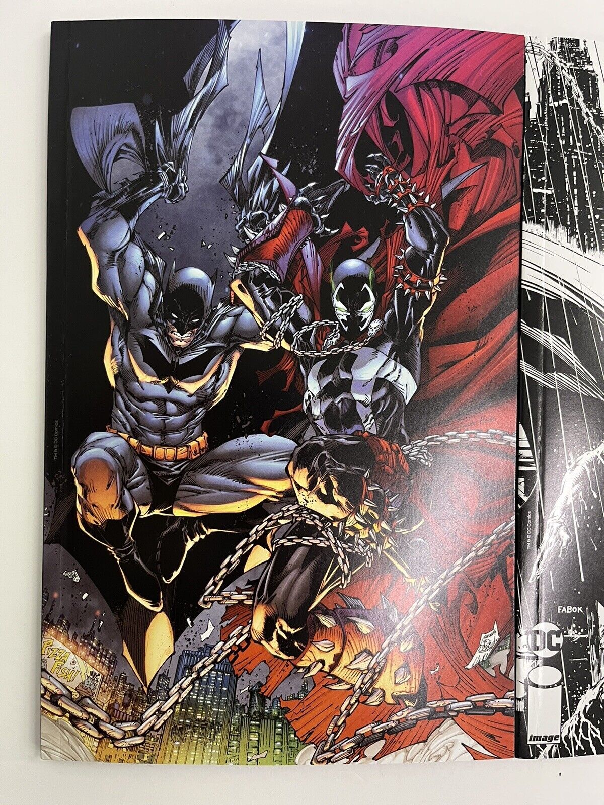 Batman Spawn #1 CVR L 1:25 Jason Fabok B&W + a 2022 NM SET DC Comics ...