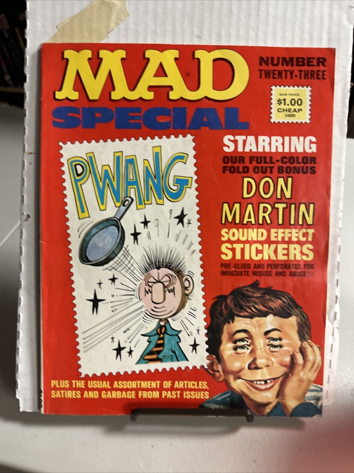 MAD SUPER SPECIAL #23 magazine - satire humor tv movies Neuman 1977 W ...