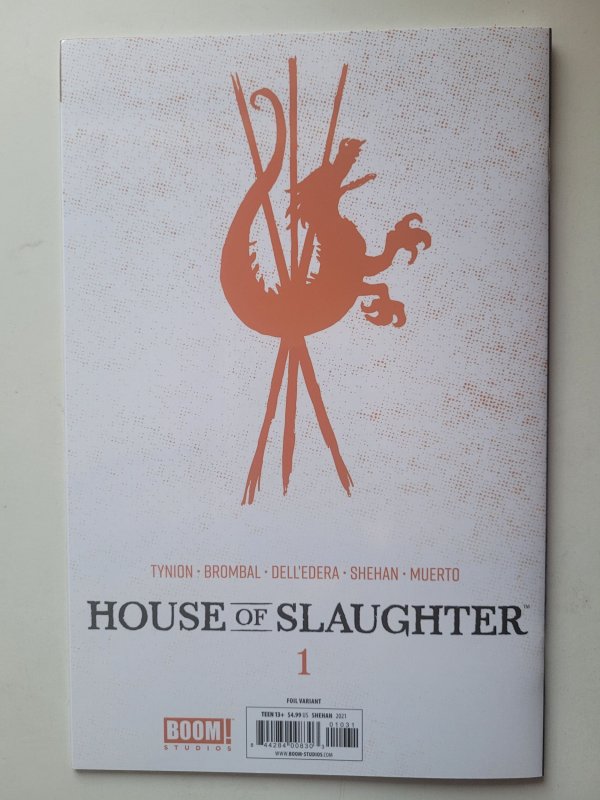 House of Slaughter #1 Foil Variant (2021) | Comic Books - Modern Age ...
