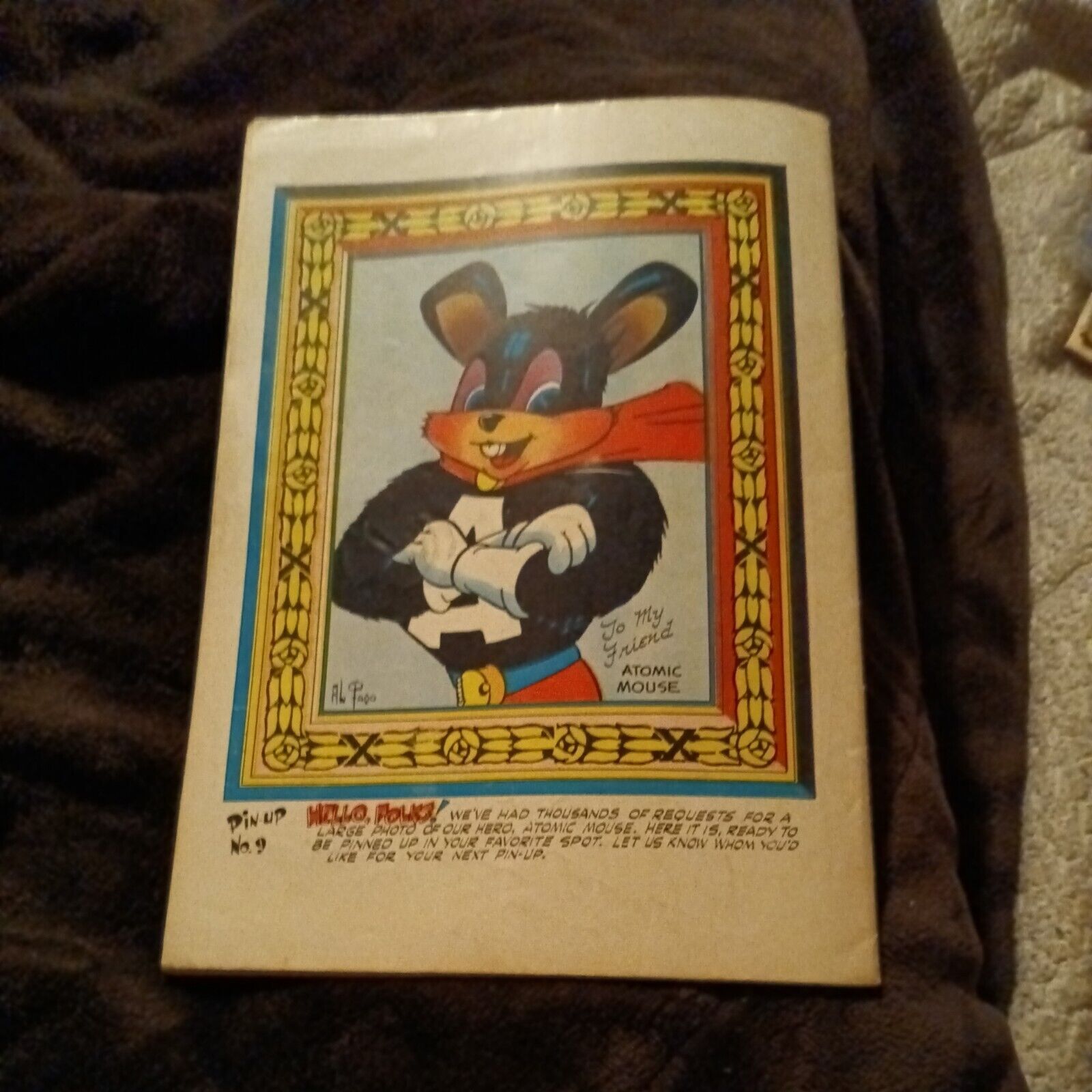 Atomic Mouse #9 1954-Charlton Funny Animal comics Golden age precode ...
