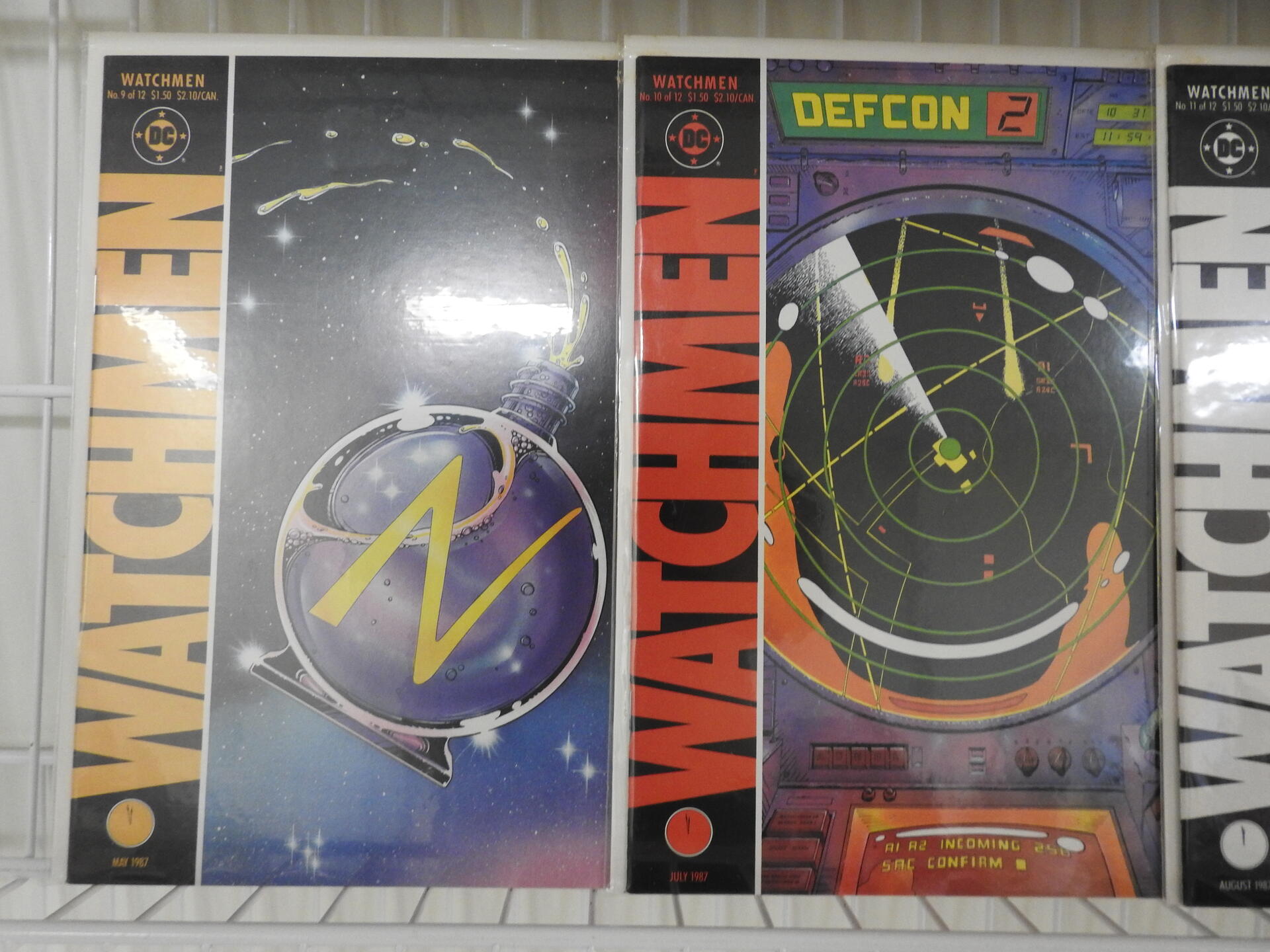 Watchmen #1-12 Complete Set + Extras! Avg NM- Condition! Alan Moore ...