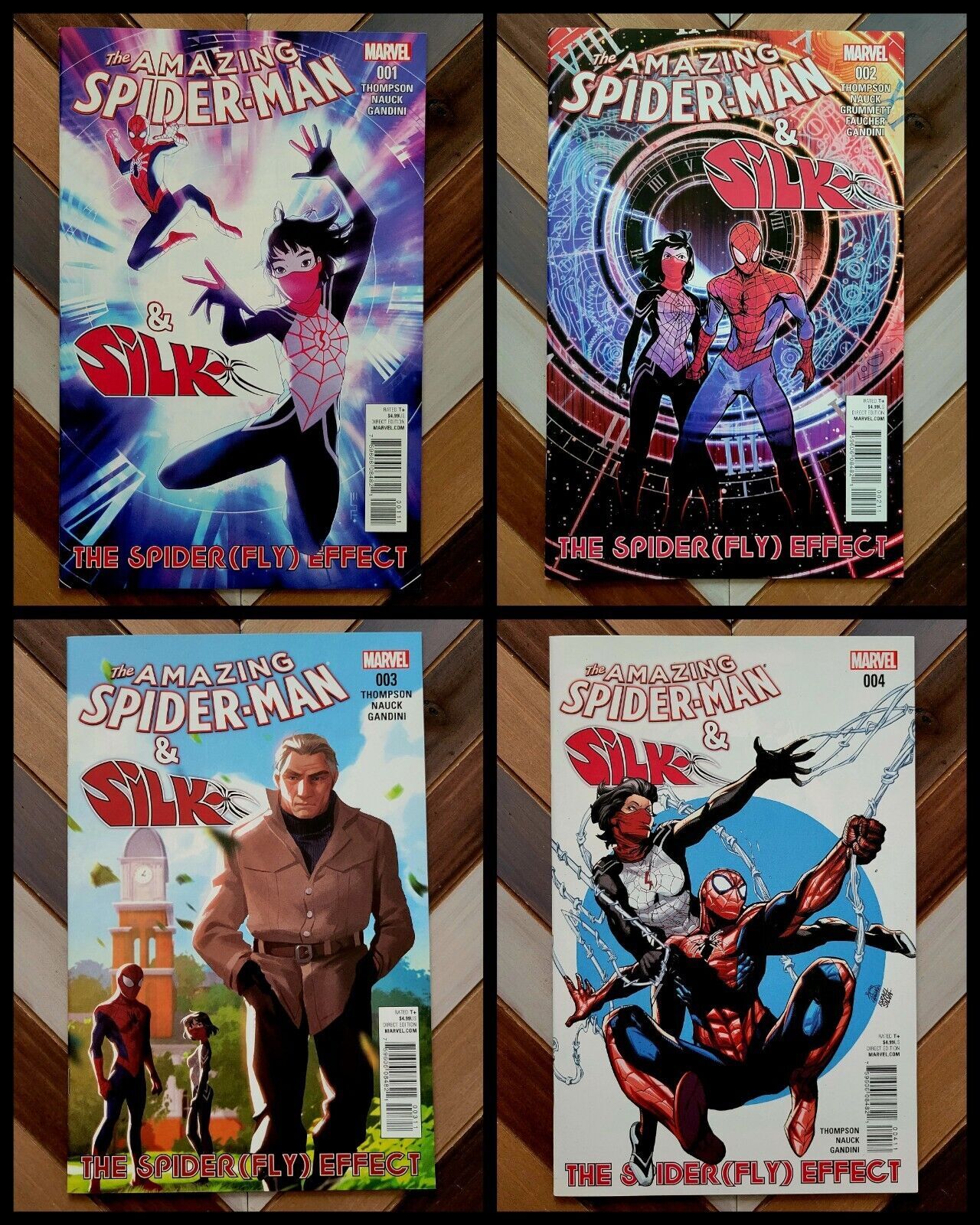 SPIDER-MAN+SILK: Spider (Fly) Effect #1-4 (Marvel 2016) HIGH GRADE ...