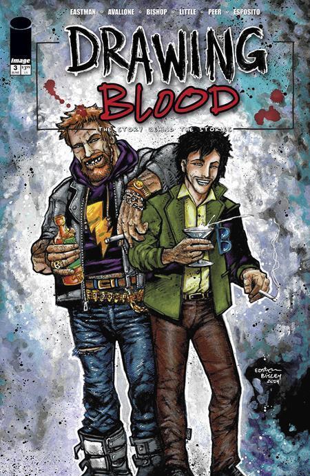 Drawing Blood #3 Cvr C Simon Bisley & Kevin Eastman Var Image Comics ...