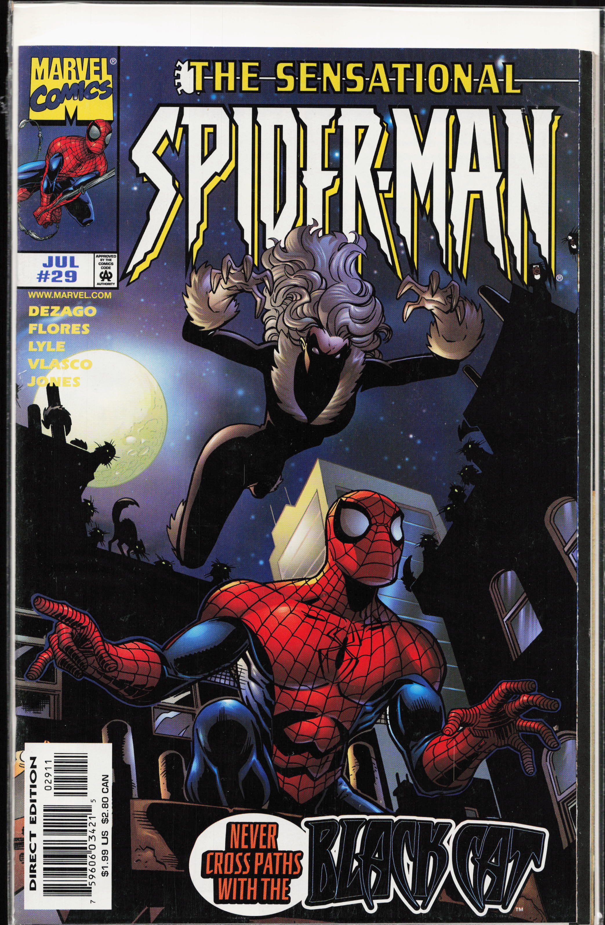 The Amazing Spider-Man #2 Kubert Cover (1999) Spider-Man | Comic Books ...