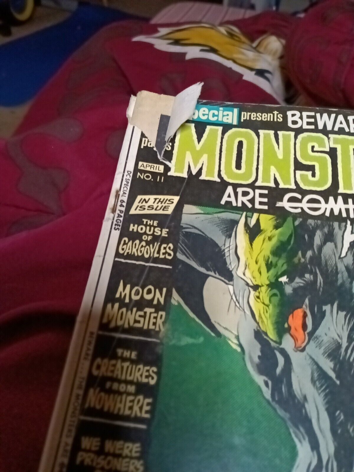 DC Special #11 Monsters Comics 1971 64 page Giant 1st Appearance Abel ...