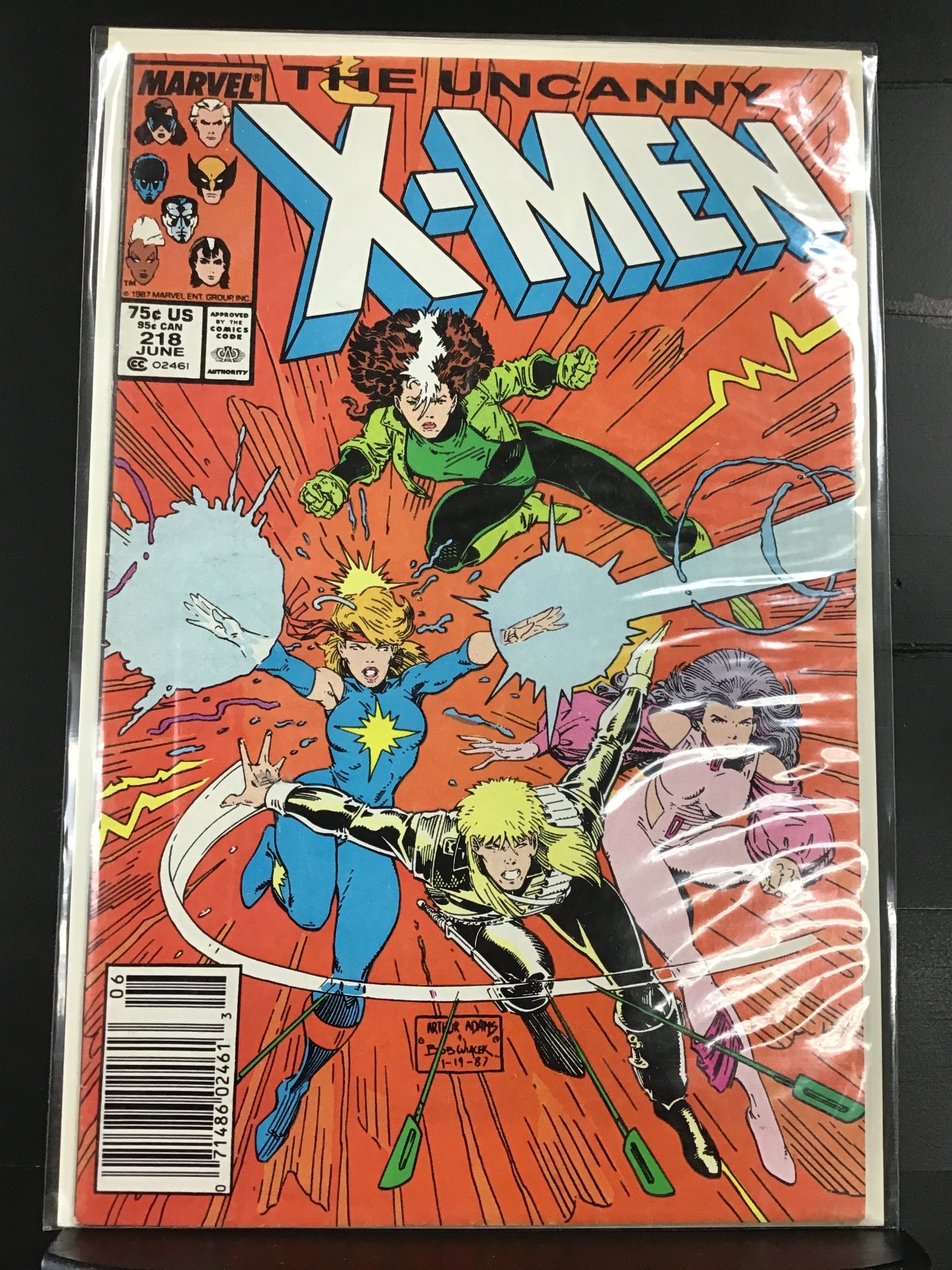 The Uncanny X-Men #218 (1987) | Comic Books - Copper Age, Marvel, X-Men ...