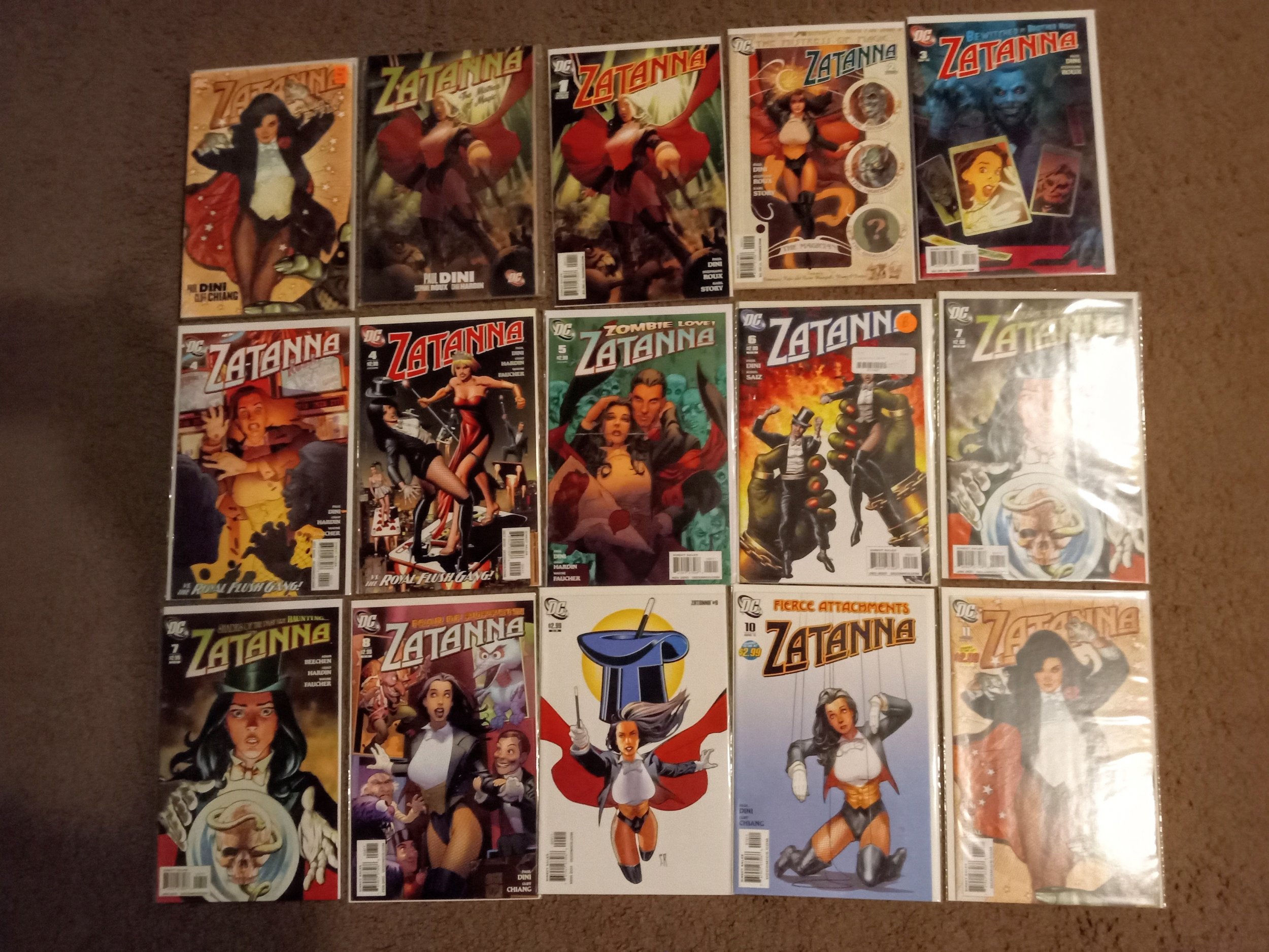 Huge Zatanna Comic book Set 1-15 And much more | Collections / HipComic