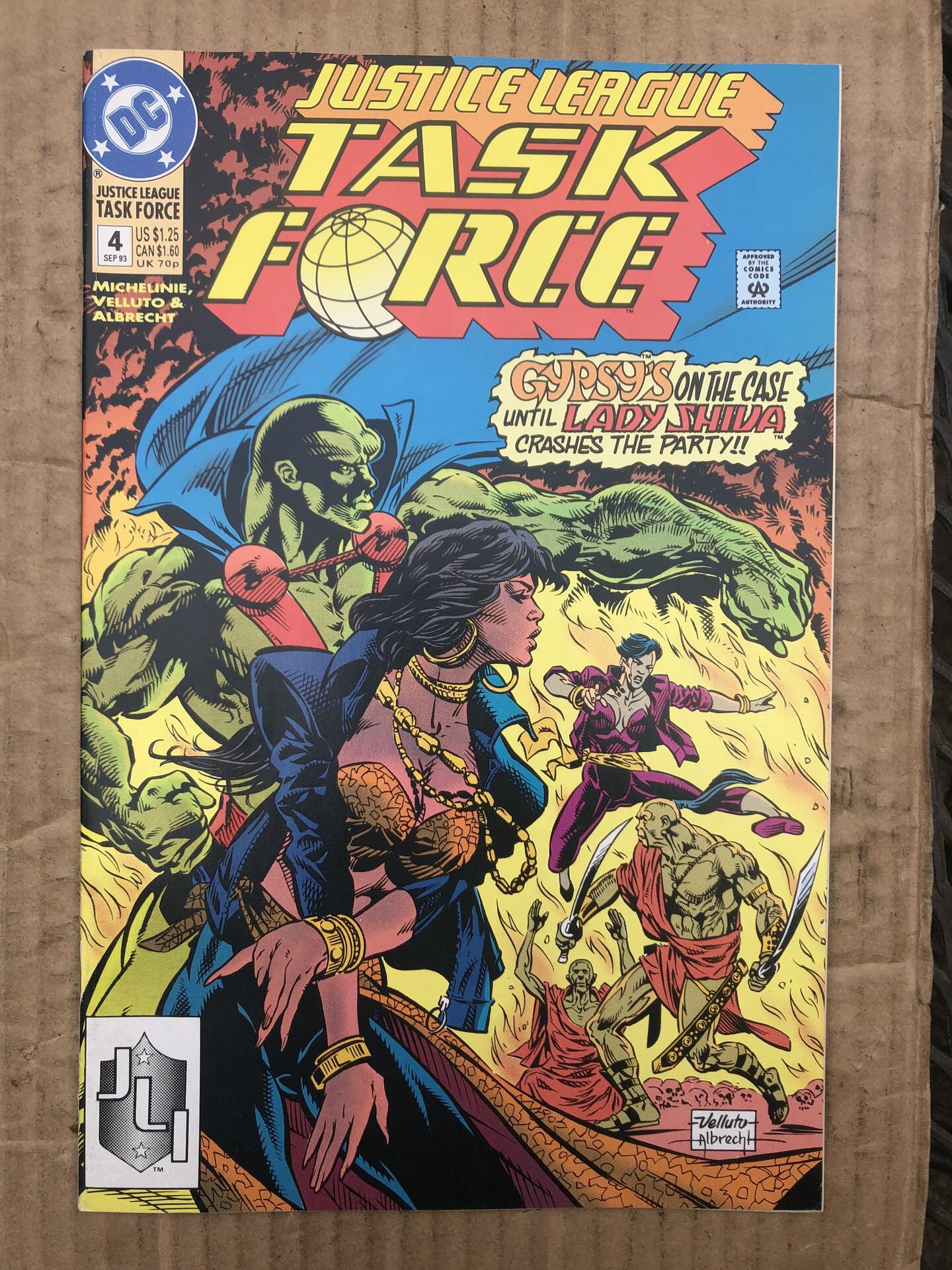 Justice League Task Force #4 (1993) | Comic Books - Modern Age, DC ...