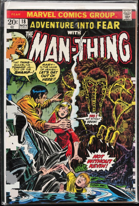 Adventure Into Fear #18 (1973) | Comic Books - Bronze Age, Marvel ...