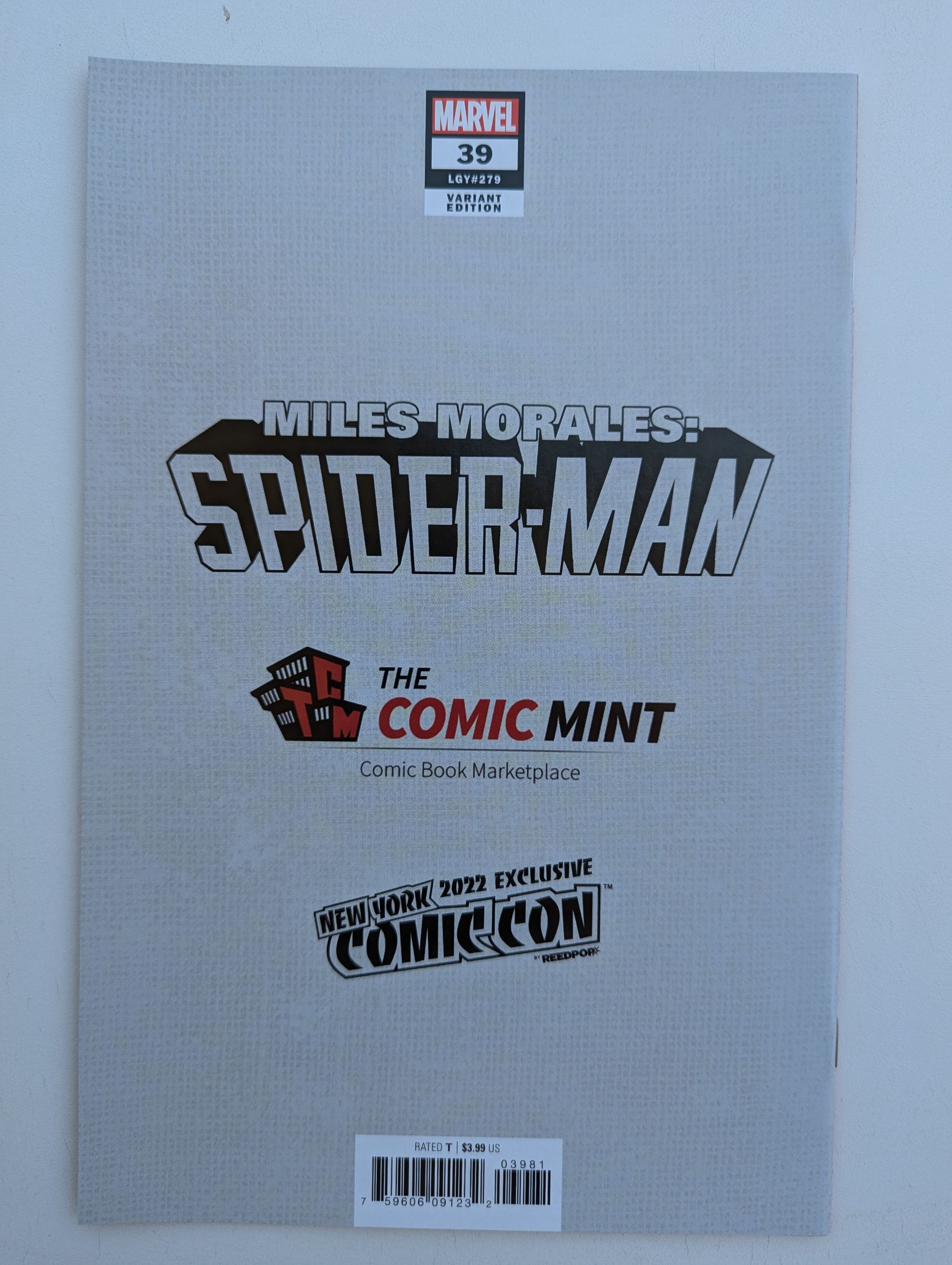Miles Morales: Spider-Man #39 New York Comic Con Cover (2022) | Comic ...