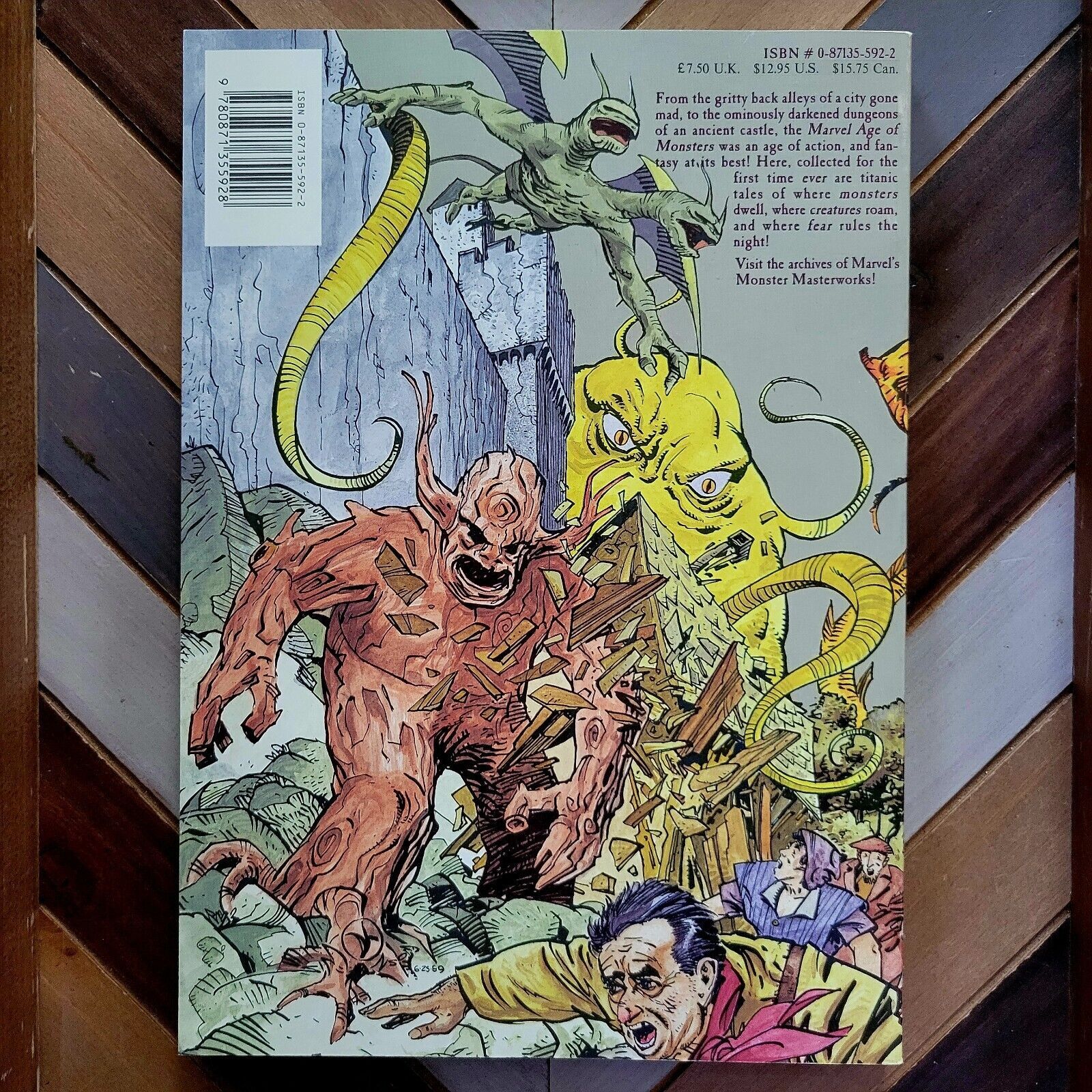 Marvel Monster Masterworks #1 (1989) TPB Horror Classics Jack Kirby ...