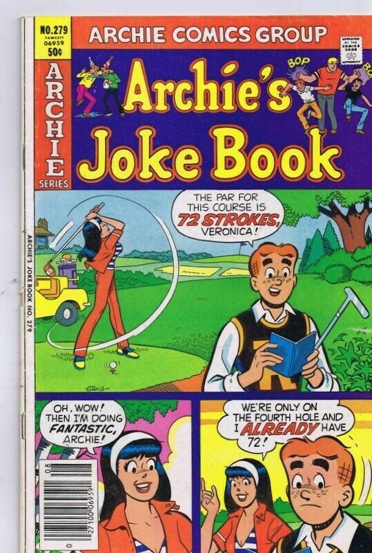 Archie's Joke Book #279 ORIGINAL Vintage 1981 Archie Comics | Comic ...