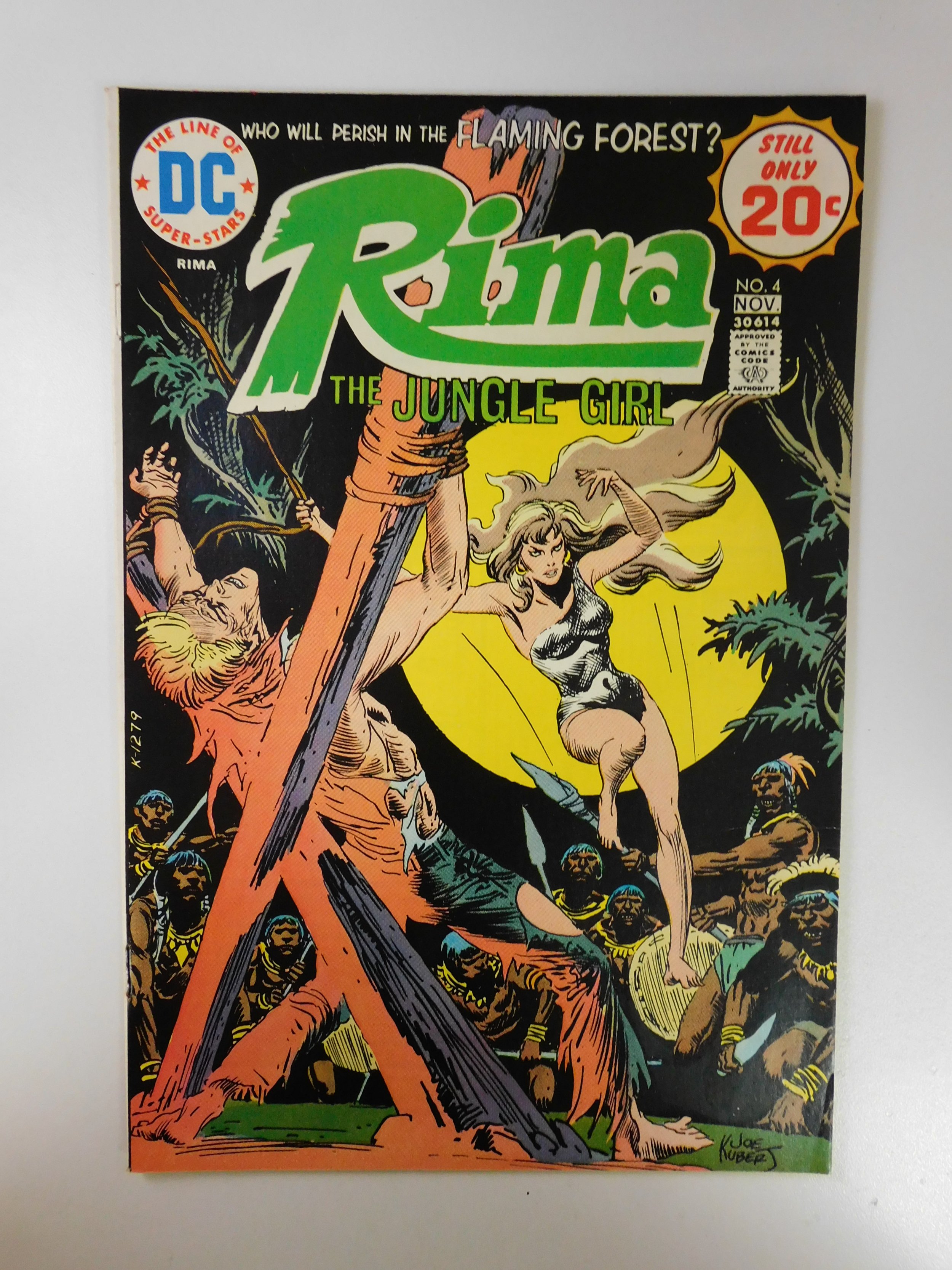 Rima, the Jungle Girl #4 (1974) | Comic Books - Bronze Age, DC Comics ...