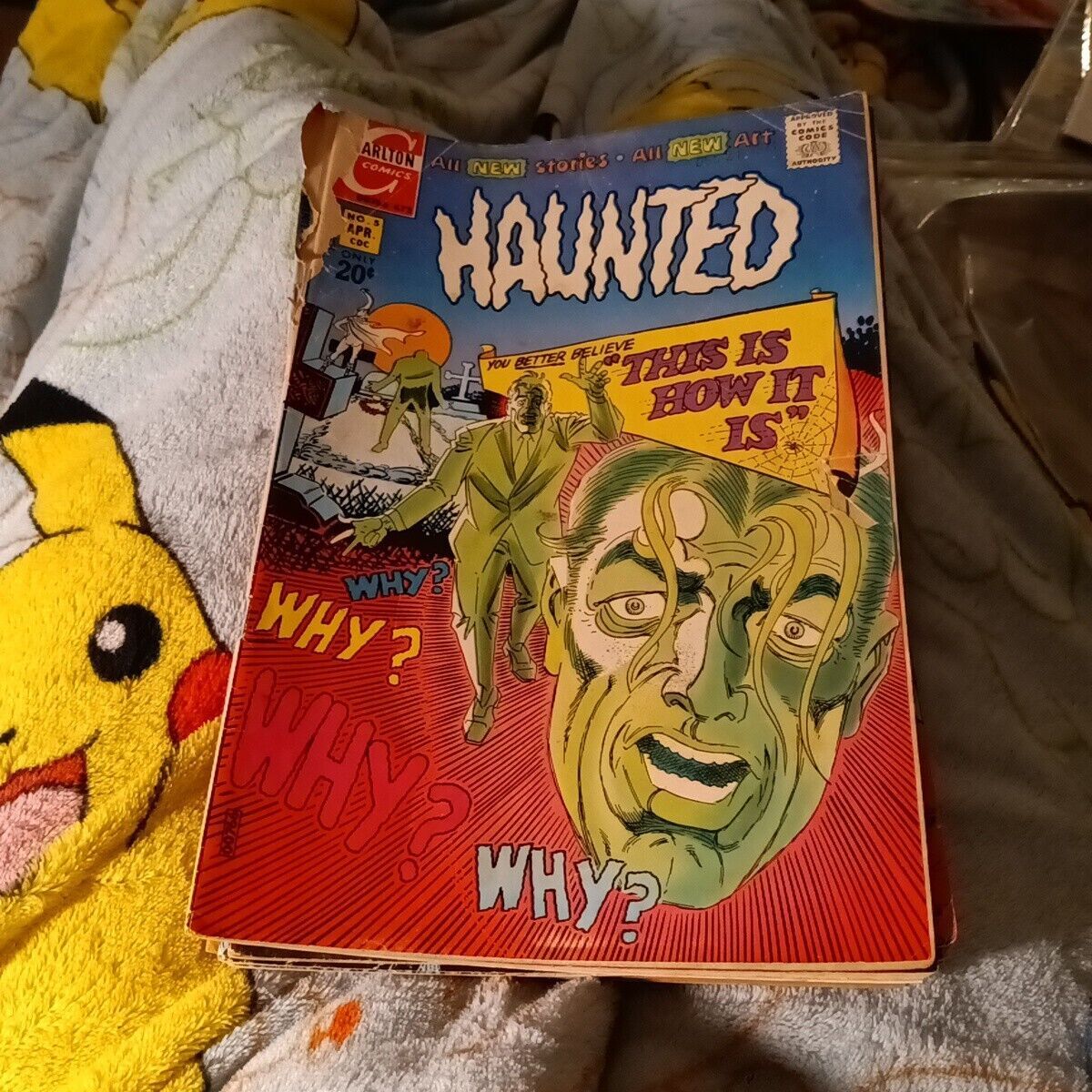 Haunted 12 Issue Charlton Comics Bronze Age Horror Lot Run Collection ditko art | Comic Books ...