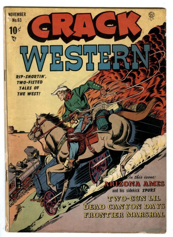 Crack Western #63 1949-1st issue-Title change-Bill Ward cover art-Two ...