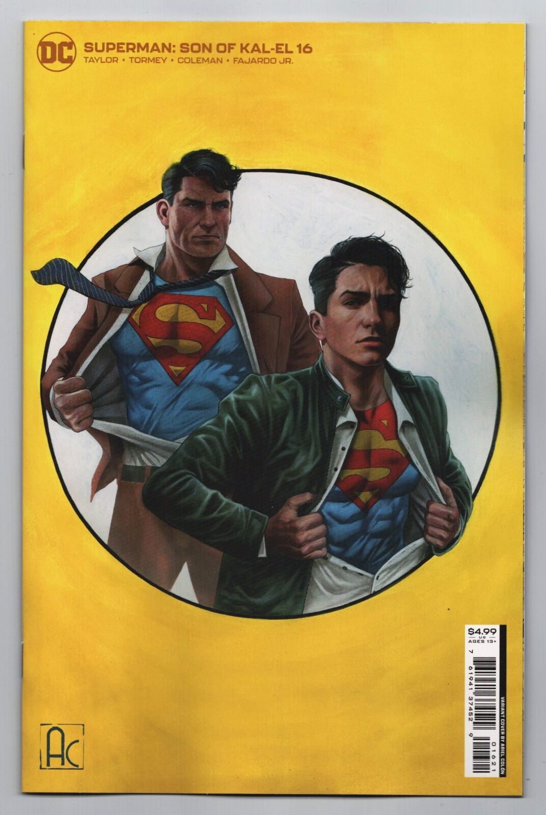 Superman Son Of Kal-El #16 Cvr B Ariel Colon (DC, 2022) NM | Comic ...