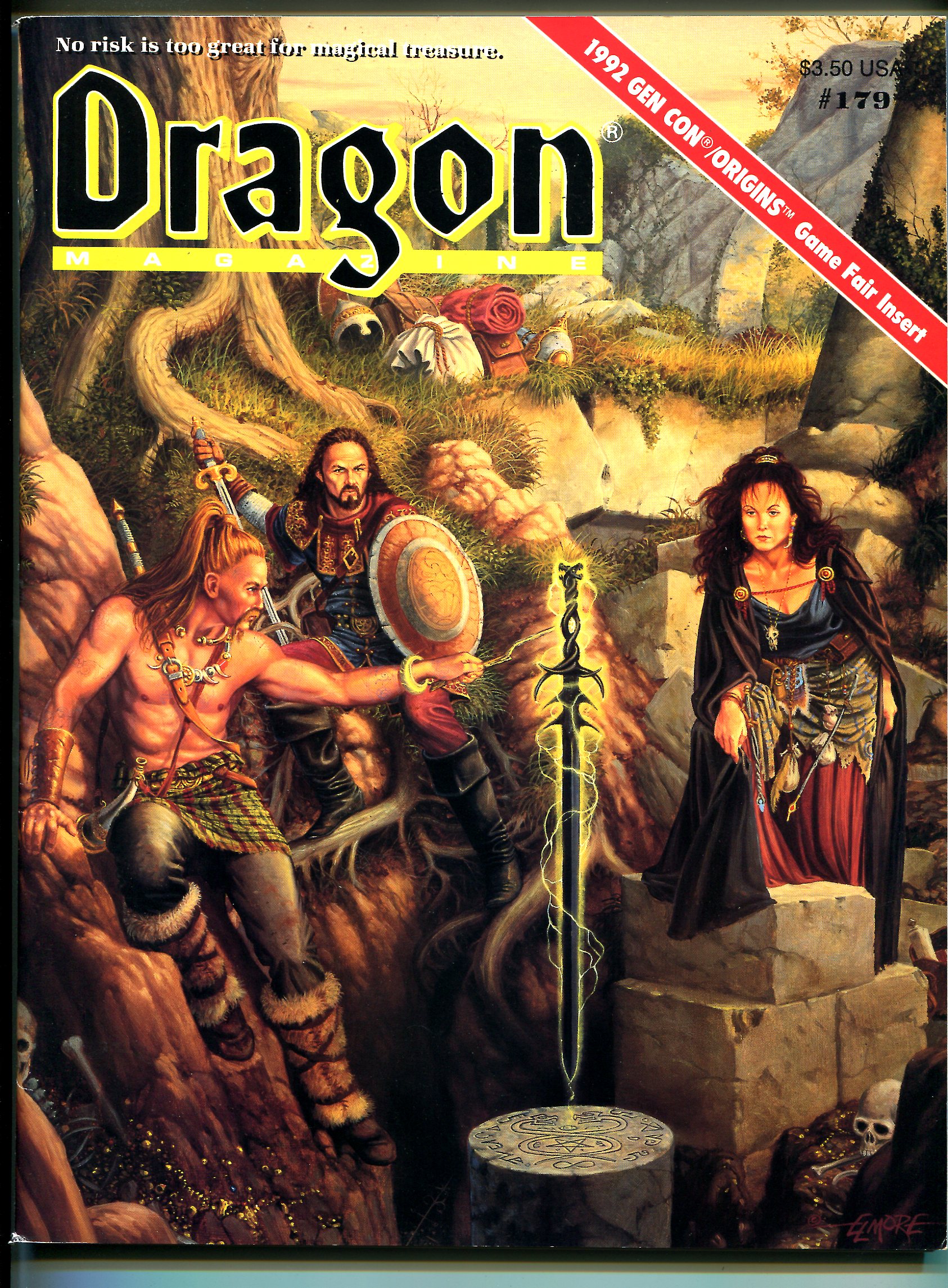 Dragon Magazine, Issue #179, (Tsr 1992), VF | Comic Collectibles ...