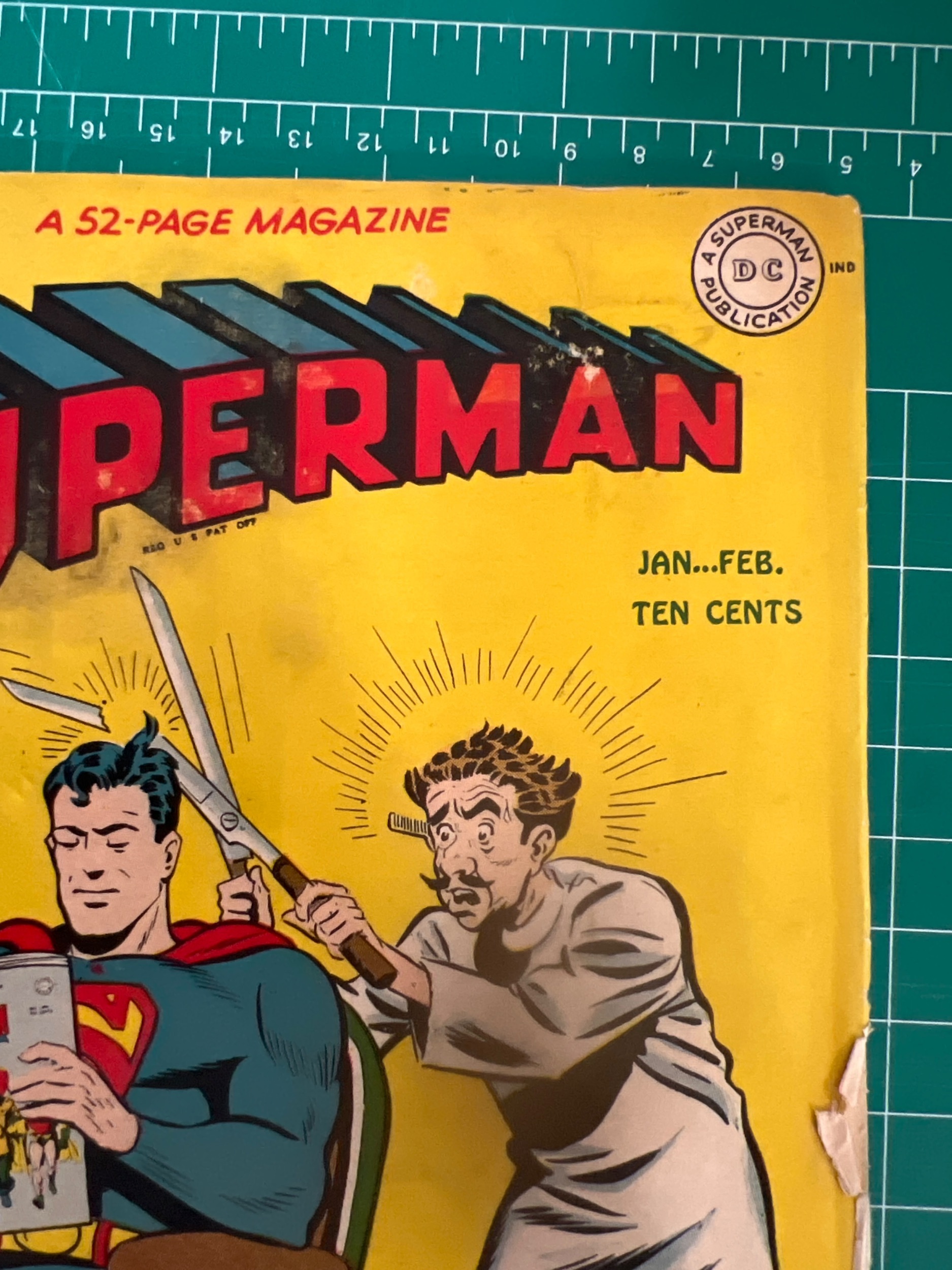 Superman #38 (1946) GD+ (Q) coupon out. Atomic bomb story | Comic Books ...