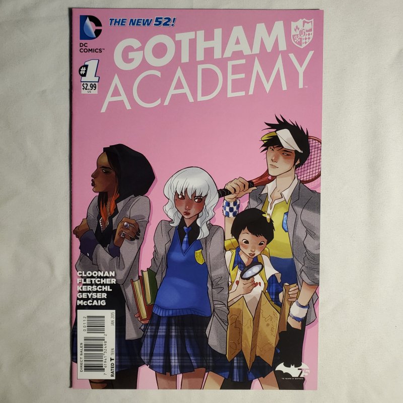 Gotham Academy 1 Very Fine/Near Mint Cover by Karl Kerschl | Comic ...