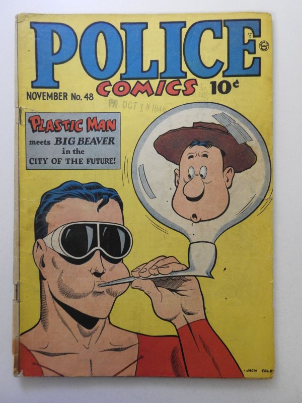 Police Comics #48 (1945) Great Read!! Good+ Condition!! | Comic Books ...