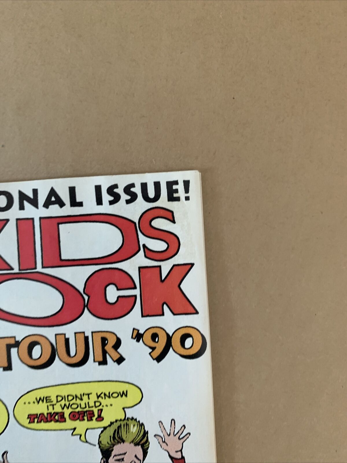 NEW KIDS ON THE BLOCK COMIC TOUR (1990 Series) #1 Comics Book | Comic ...