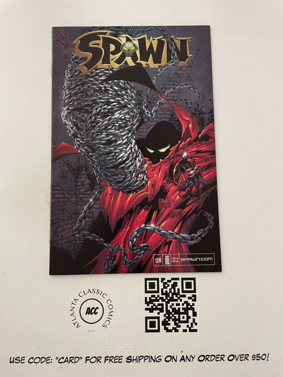 Spawn # 120 NM 1st Print Image Comic Book Todd McFarlane Angela Clown 28 J223 | Comic Books ...