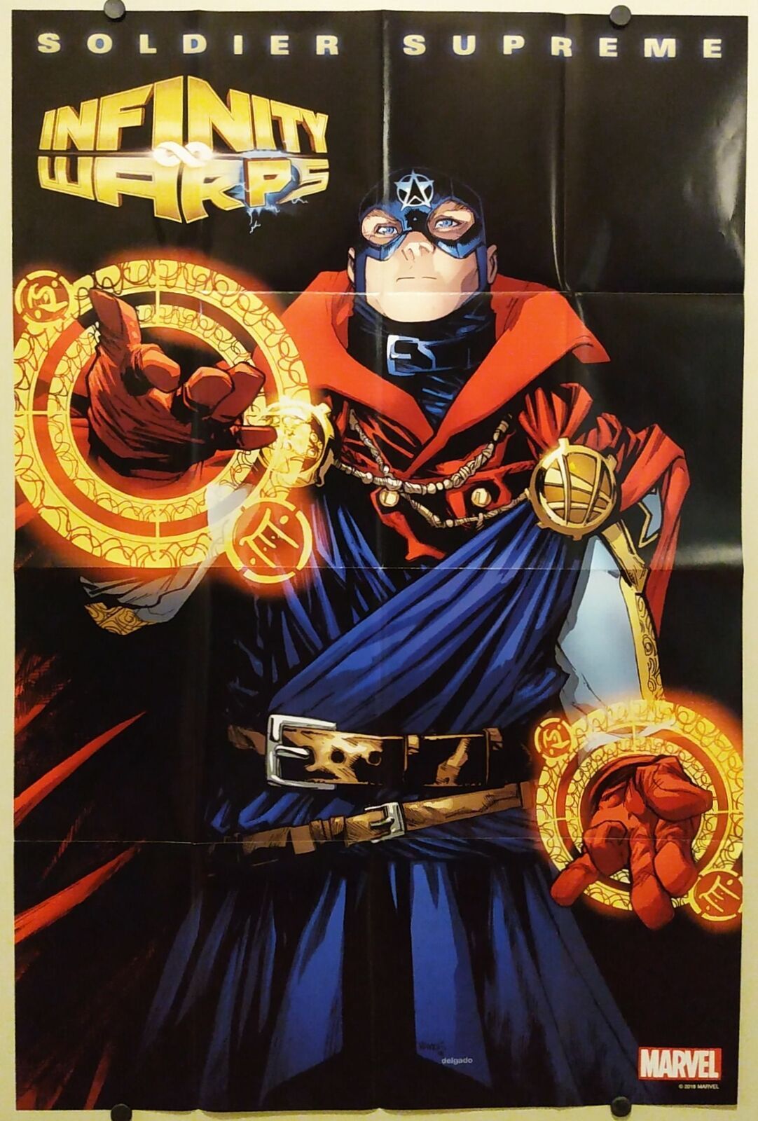 Infinity Wars Soldier Supreme #1 Ramos Folded Promo Poster (24x36) New ...