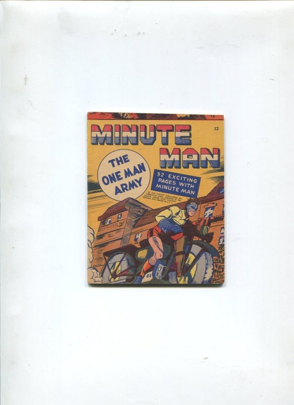 Minute MAN #12 1942-Mighty Midget Comics-Fawcett-Vf+ | Comic Books ...