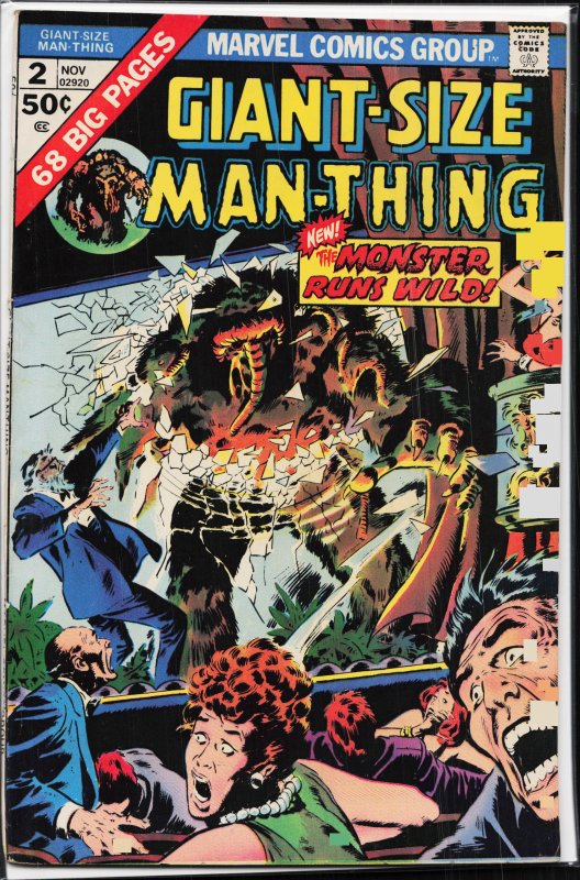 Giant-Size Man-Thing #2 (1974) Man-Thing | Comic Books - Bronze Age ...