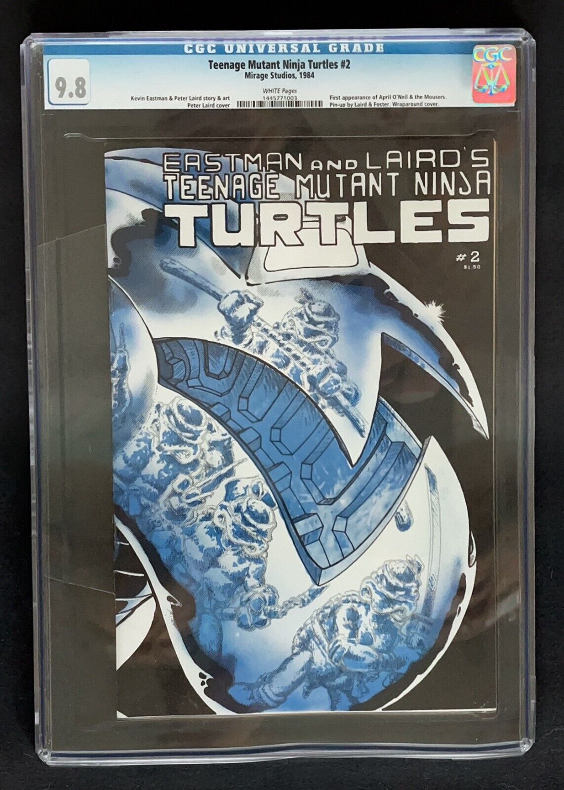 Teenage Mutant Ninja Turtles 2 Mirage Studios 1984 1st print CGC 9.8 ...