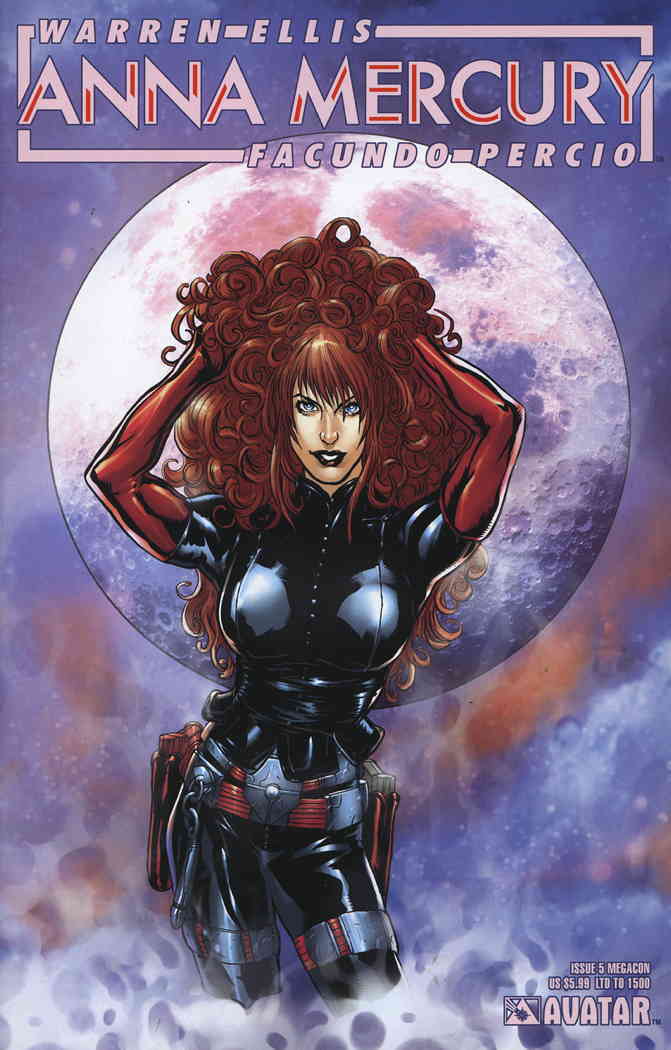 Anna Mercury #5G VF/NM ; Avatar | Warren Ellis | Comic Books - Modern Age, Avatar Press ...