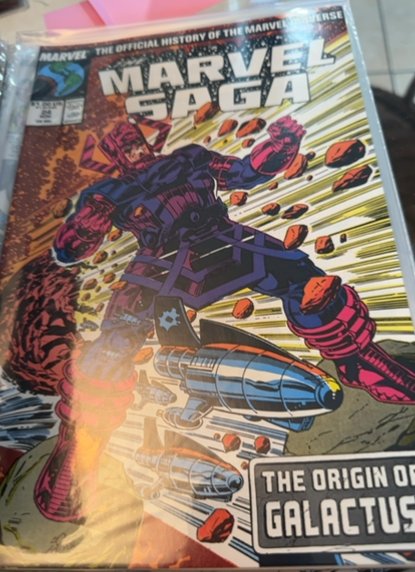 The Marvel Saga The Official History of the Marvel Universe #24 (1987 ...