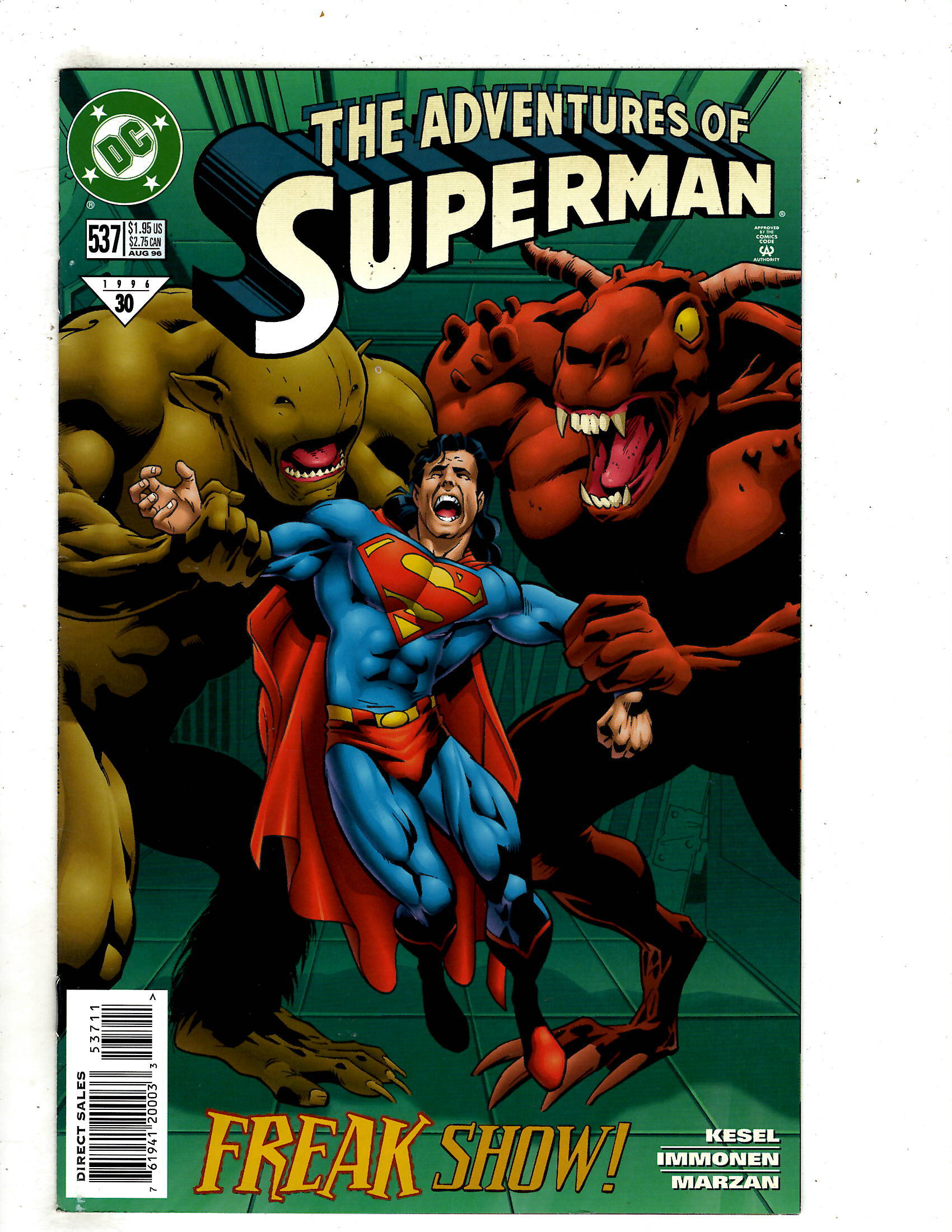 Adventures of Superman #537 (1996) OF26 | Comic Books - Modern Age, DC ...