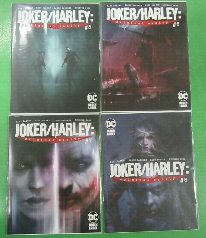 Joker/Harley: Criminal Sanity #1-8 Secret Files Complete DC Black Label ...