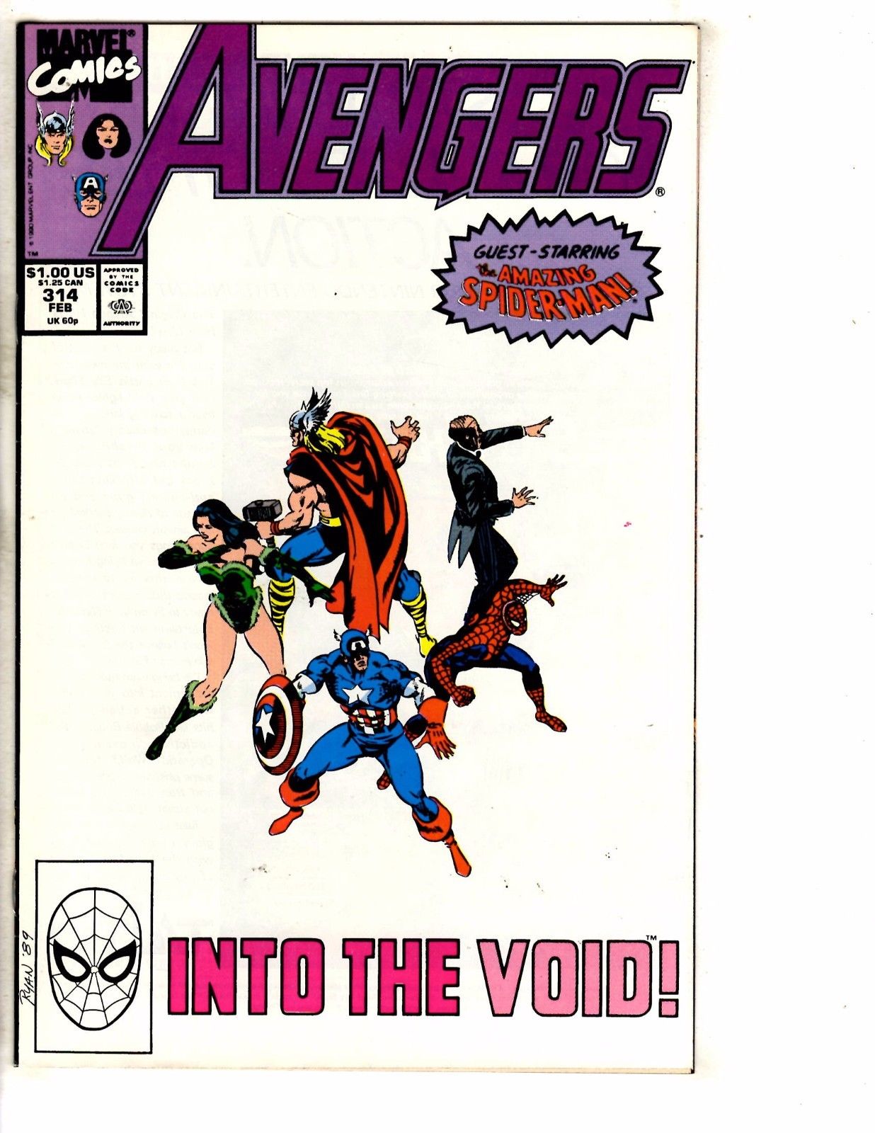 12 Avengers Marvel Comics # 311 312 313 314 315 317 318 325 326 360 ...