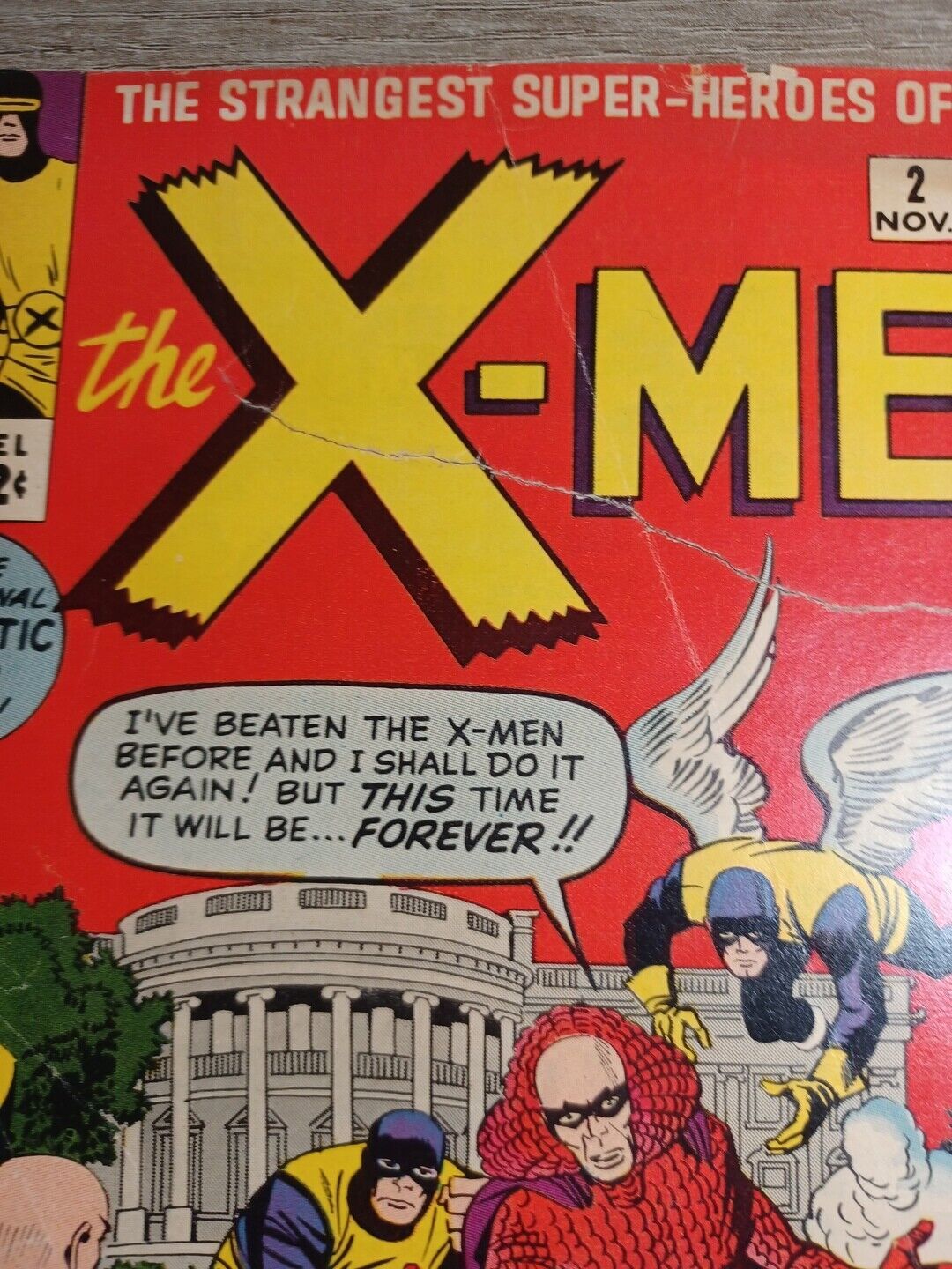 Uncanny X-Men #2 VG- (Ripped Cover, Photos Provided) 1st Vanisher, 2nd ...