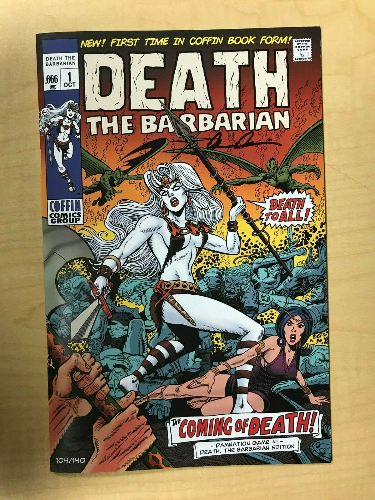 Lady Death #1 Death The Barbarian Variant Cover Steven Butler Conan #1 ...