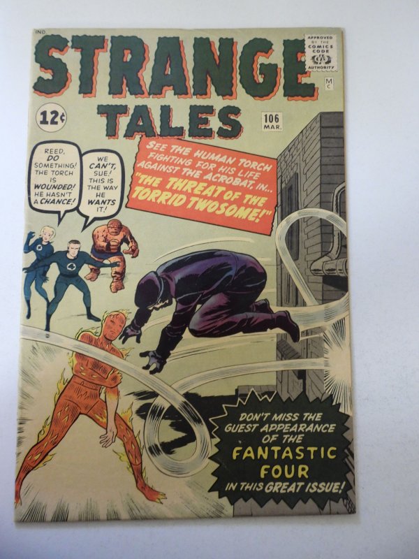 Strange Tales #106 (1963) 1st App of Acrobat! FN Condition | Comic ...