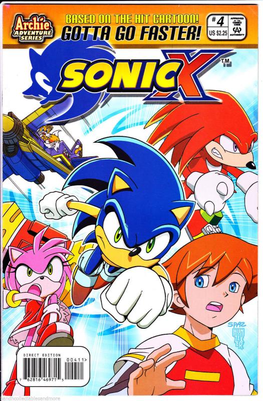 Sonic X Comic # 4 Archie Adventure Series Carton NM 2004 | Comic Books ...