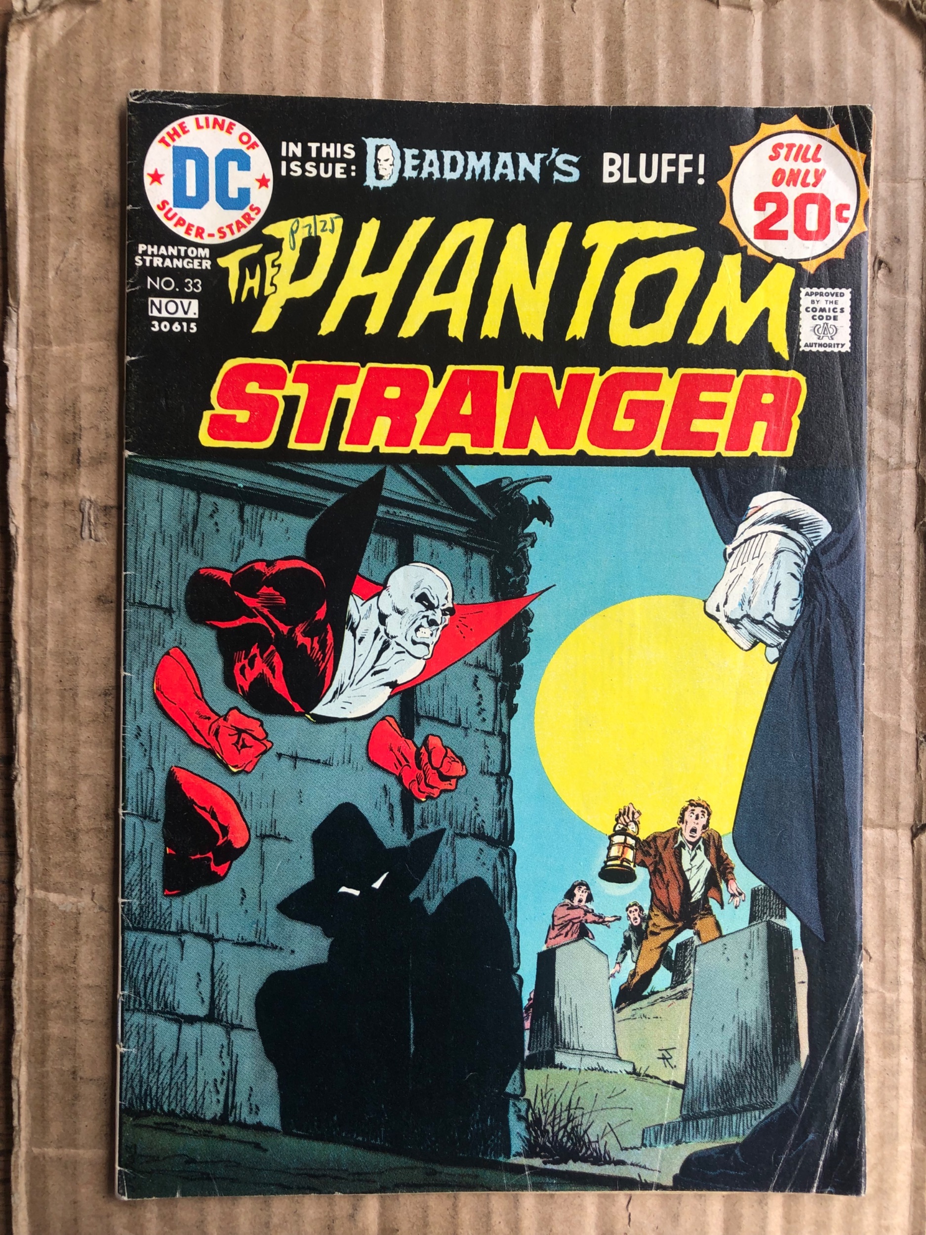 The Phantom Stranger #33 (1974) | Comic Books - Bronze Age, DC Comics ...